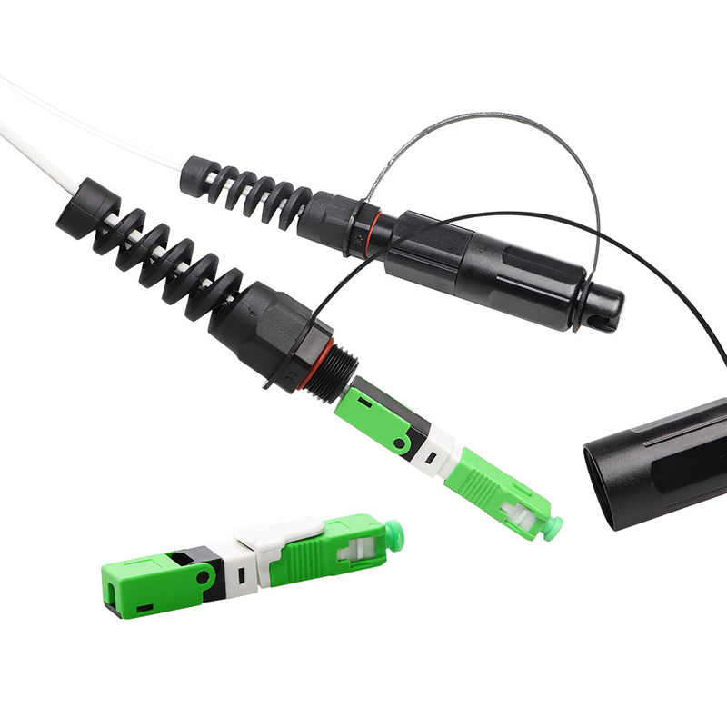 IP68 Waterproof Corning Reinforced OptiTap Adapter Corning Fiber Optic ...