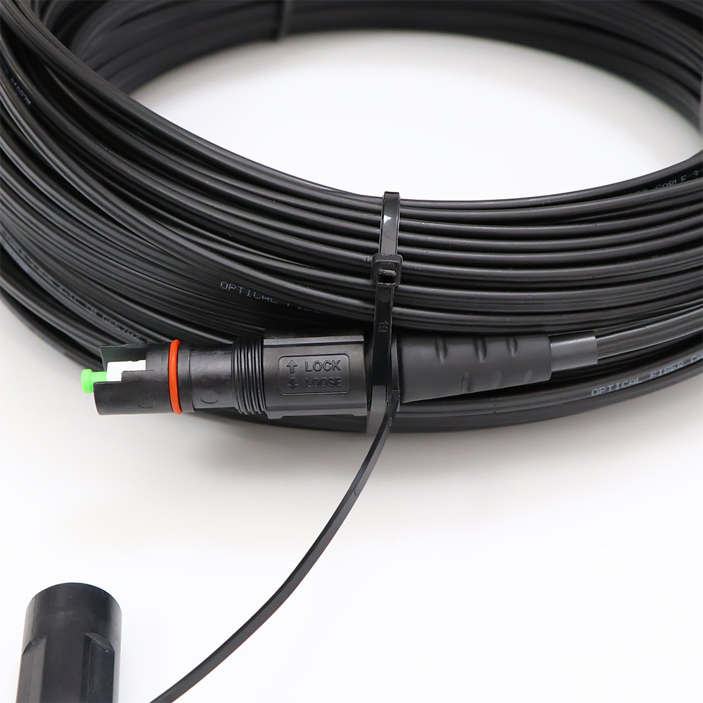 DYS 1 Core Outdoor Fiber Optic MINI IP Connector Compatible OptiTap SC ...