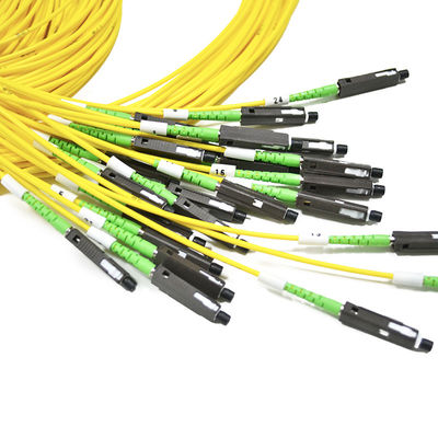 2M 24 Core SM Single Mode MU-SC/APC Pre-Terminated Cable fibre optic ...